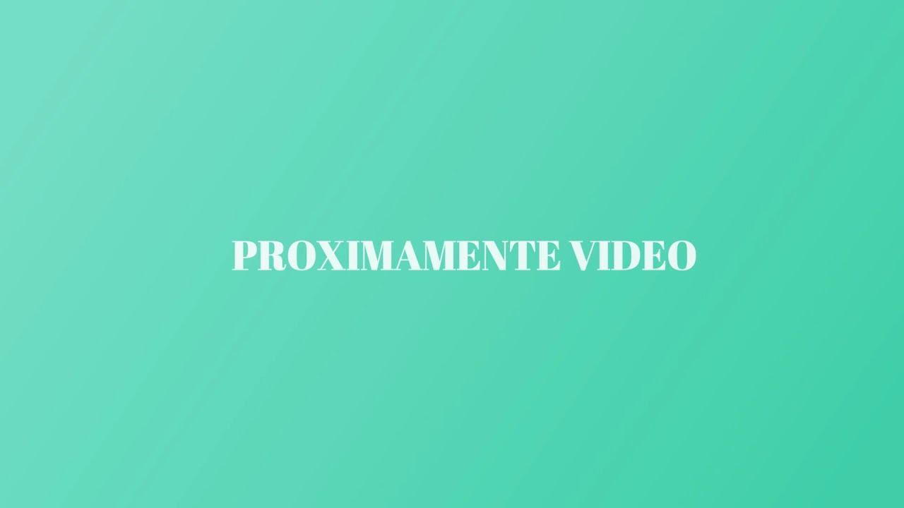 Proximamente video..!! - YouTube