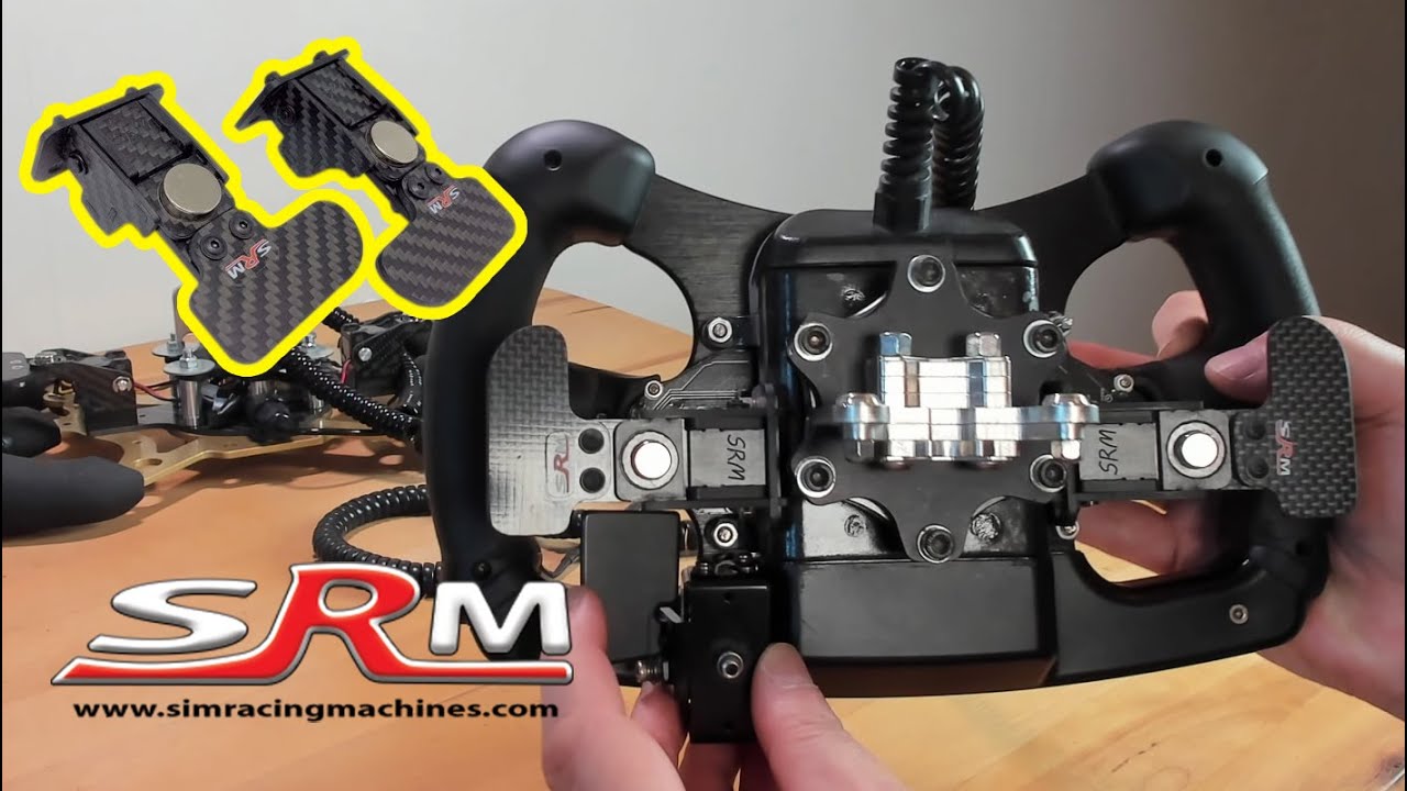 Sim Racing Machines 'Fanatec Carbon Fibre Shifter Set' [REVIEW] [SIM ...