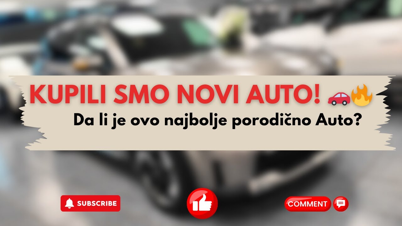 Kupili smo NOVI AUTO! Pogodite koje? 🚗😱 - YouTube