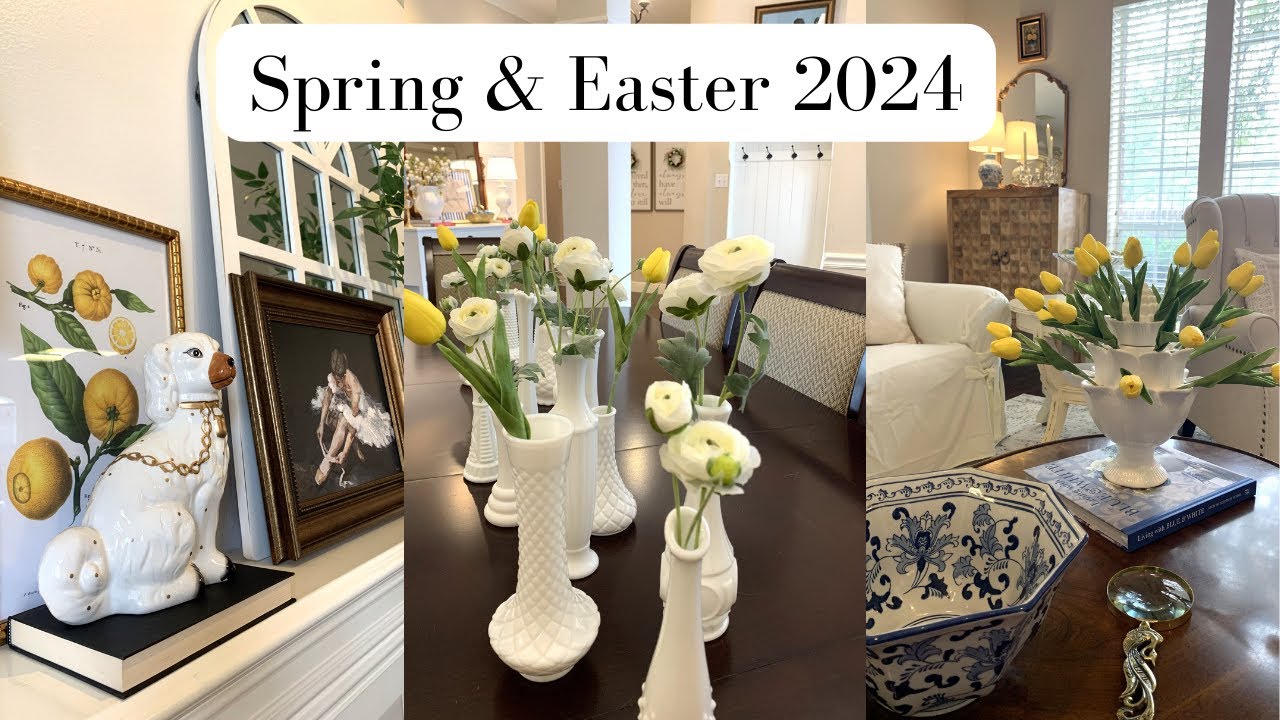 Spring and Easter Home Tour 2024 - YouTube
