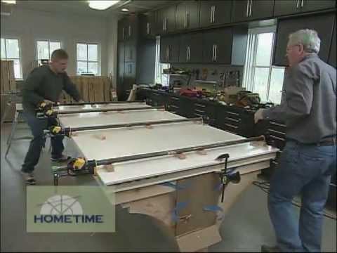 Seaming the Solid Surface Workbench Top