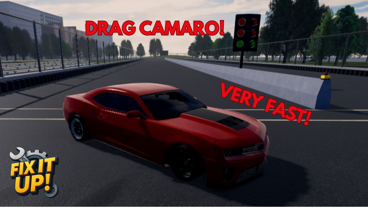 I Turned a Rusty Camaro Into a Drag Car in Fix It Up! - YouTube