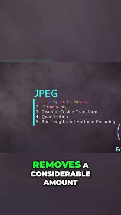 Branch Education: JPEG Algorithm How Color Compression Really Works ...