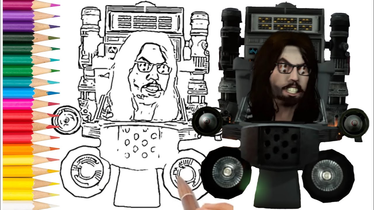 HOW TO DRAW GEEKY JESUS SKIBIDI TOILET les than 5 Minute! | Skibidi ...