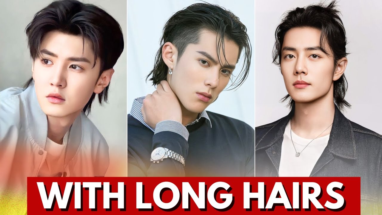 CHINESE ACTORS WITH LONG HAIR 2024 | HANDSOME CHINESE ACTORS , # ...