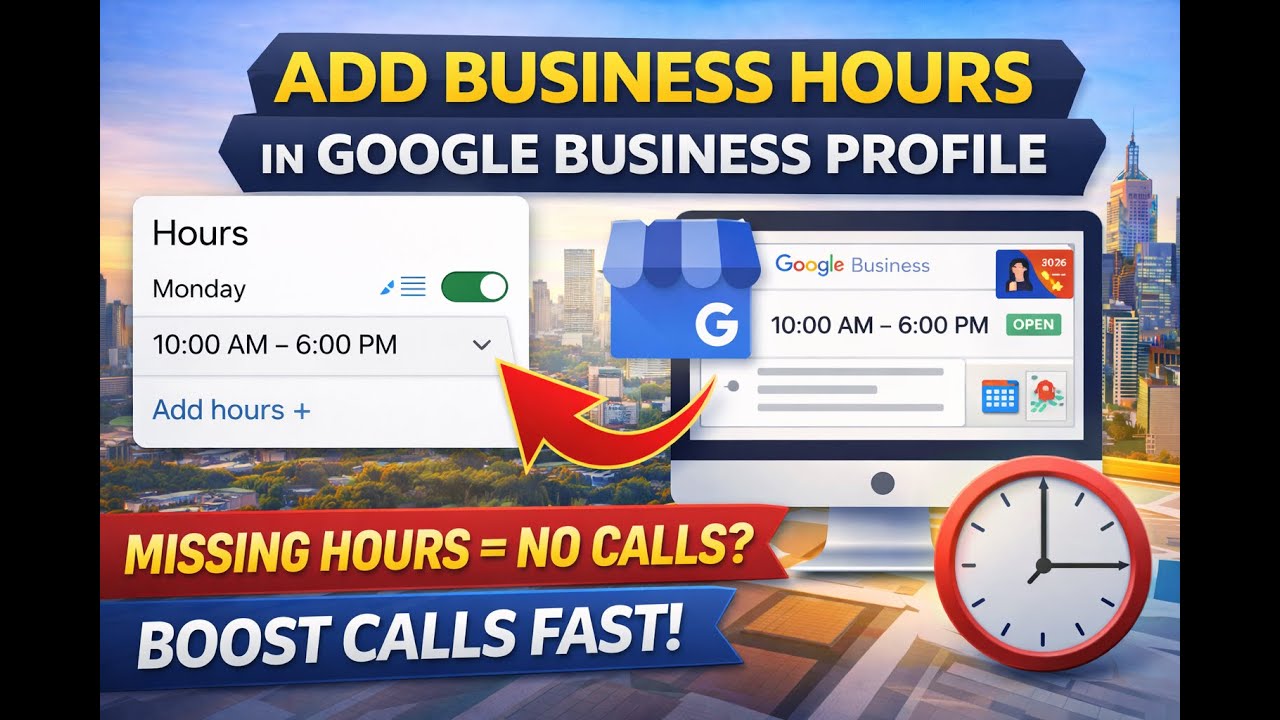 How to Add Business Hours in Google Business Profile Step by Step 2026 ...