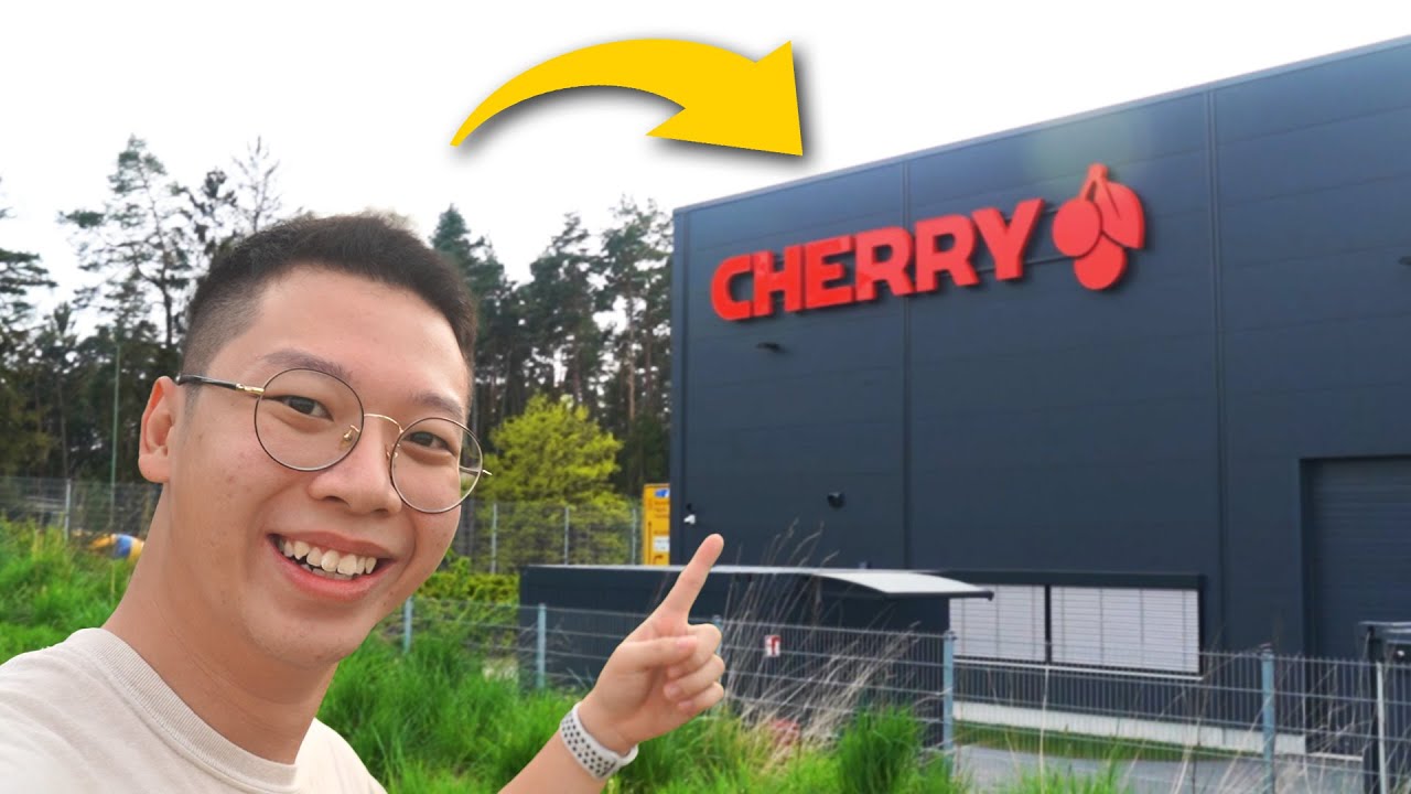 I ENTERED The Cherry MX Factory... - YouTube