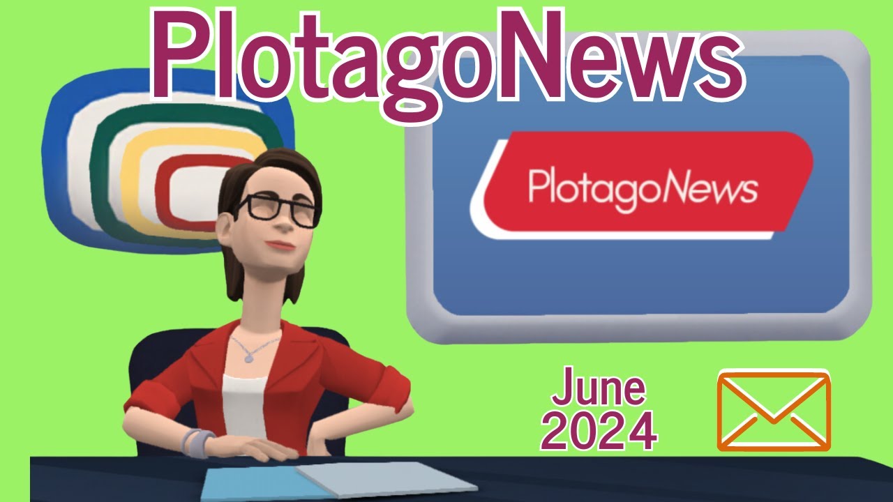 PlotagoNews: Episode 8: June 2024 | PlotagoNews | Plotagon - YouTube