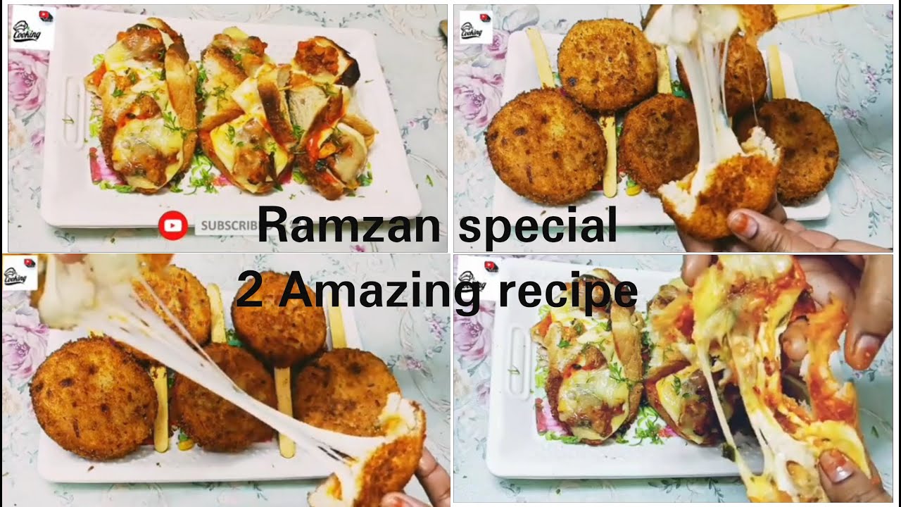 New Ramzan special recipe | Pizza popsticks and chicken cheese parcel ...