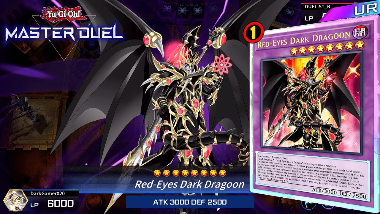 UNBANNED Red-Eyes Dark Dragoon | The True Boss in the Anti-Meta Dark ...