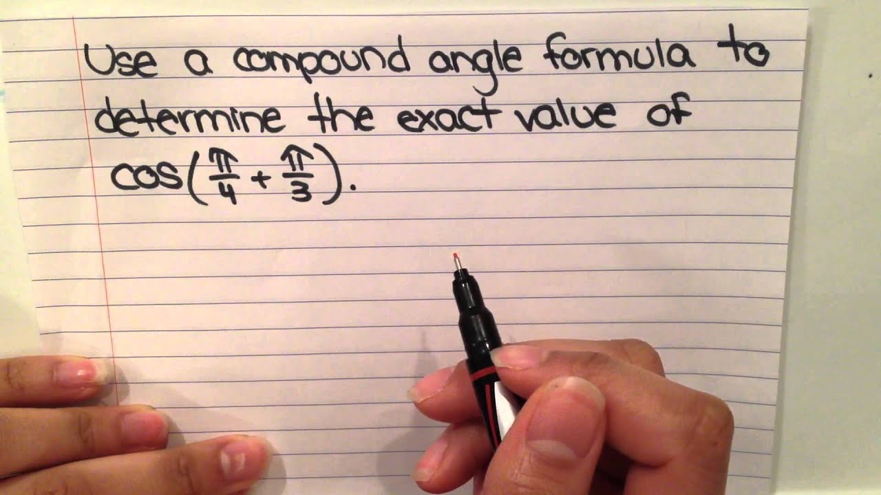 Compound Angle Formulas! - Tutoring Video - YouTube