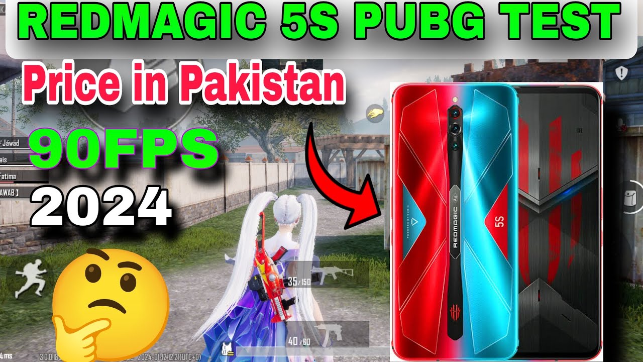 red magic 5s pubg test | Redmagic 5s price in Pakistan | Redmagic 5s ...