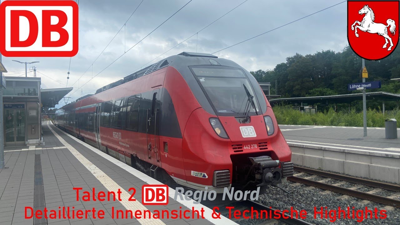 Talent 2 DB Regio Nord: Detaillierte Innenansicht & Technische ...