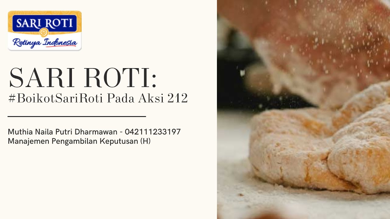 Analisis 4C Pada Kasus Boikot Sari Roti PT Nippon Indosari Corpindo Tbk ...