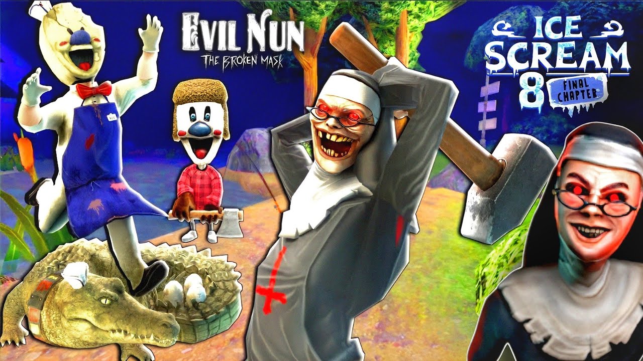 ice cream horror game part 8 RS DHANESH GAMAR - YouTube