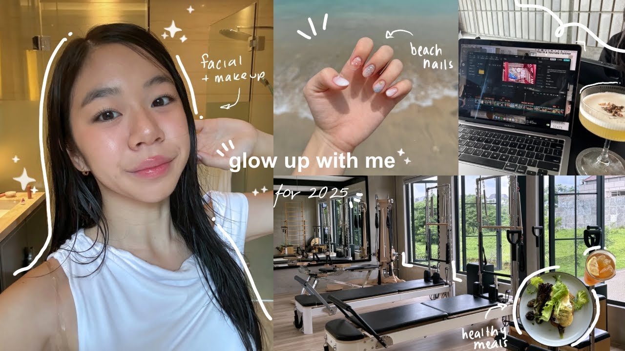2025 GLOW UP 🫧🎀: hair, nails, skin, pilates | Val_LOG - YouTube