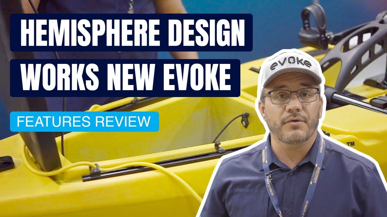 Hemisphere Design Works New Evoke | Pedal Drive Kayak | Specs ...