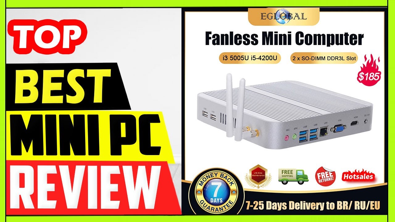 Best Eglobal Fanless Mini PC Review - YouTube