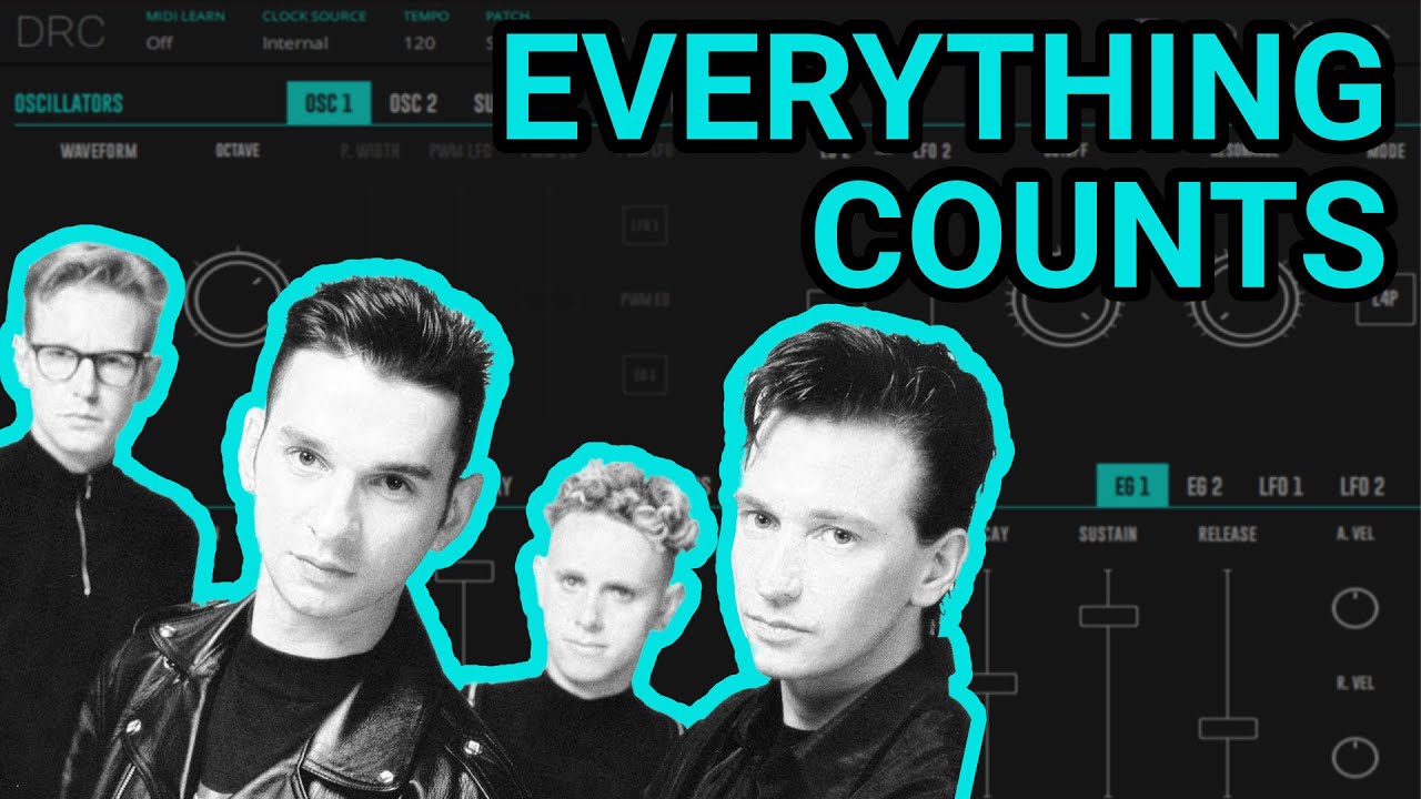 How to make Depeche Mode - 'Everything Counts' with DRC - YouTube