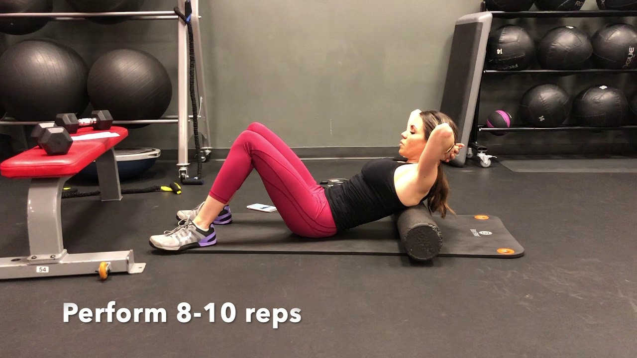 T spine extension - YouTube