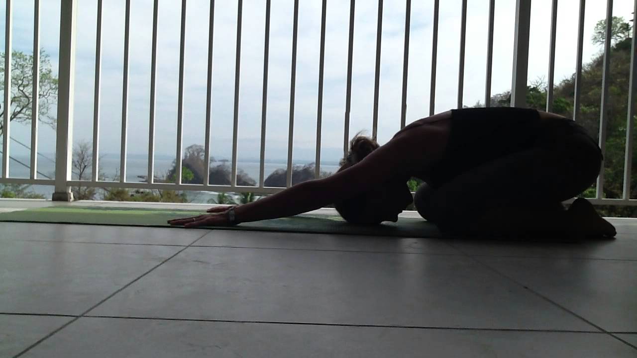 A Great Flow Pose for Beginners As Well as for Back Pain Relief - YouTube