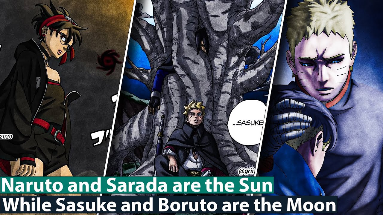 Why Naruto and Sarada Represent the Sun, and Sasuke and Boruto the Moon ...