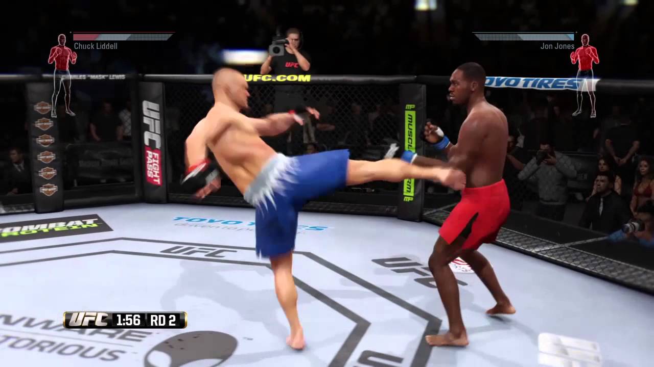 EA Sports UFC Chuck "The Iceman" Liddell Highlights - YouTube