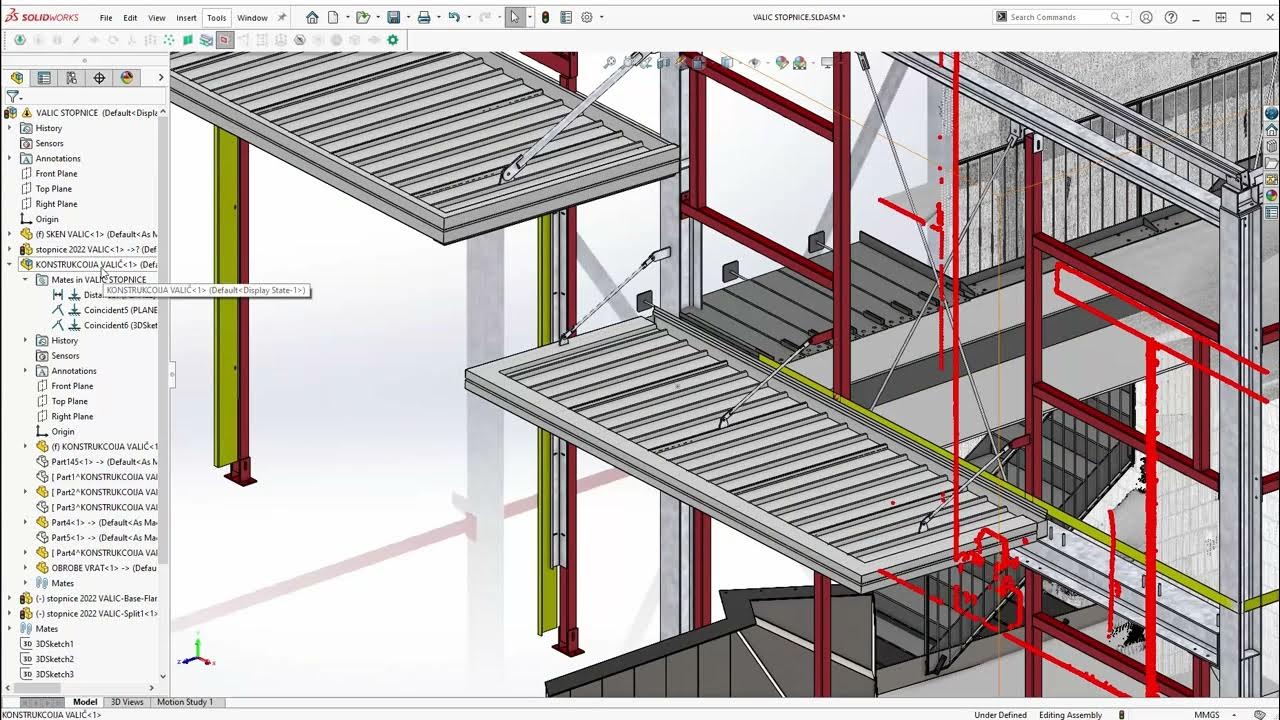 solidworks point cloud 3d scan - YouTube