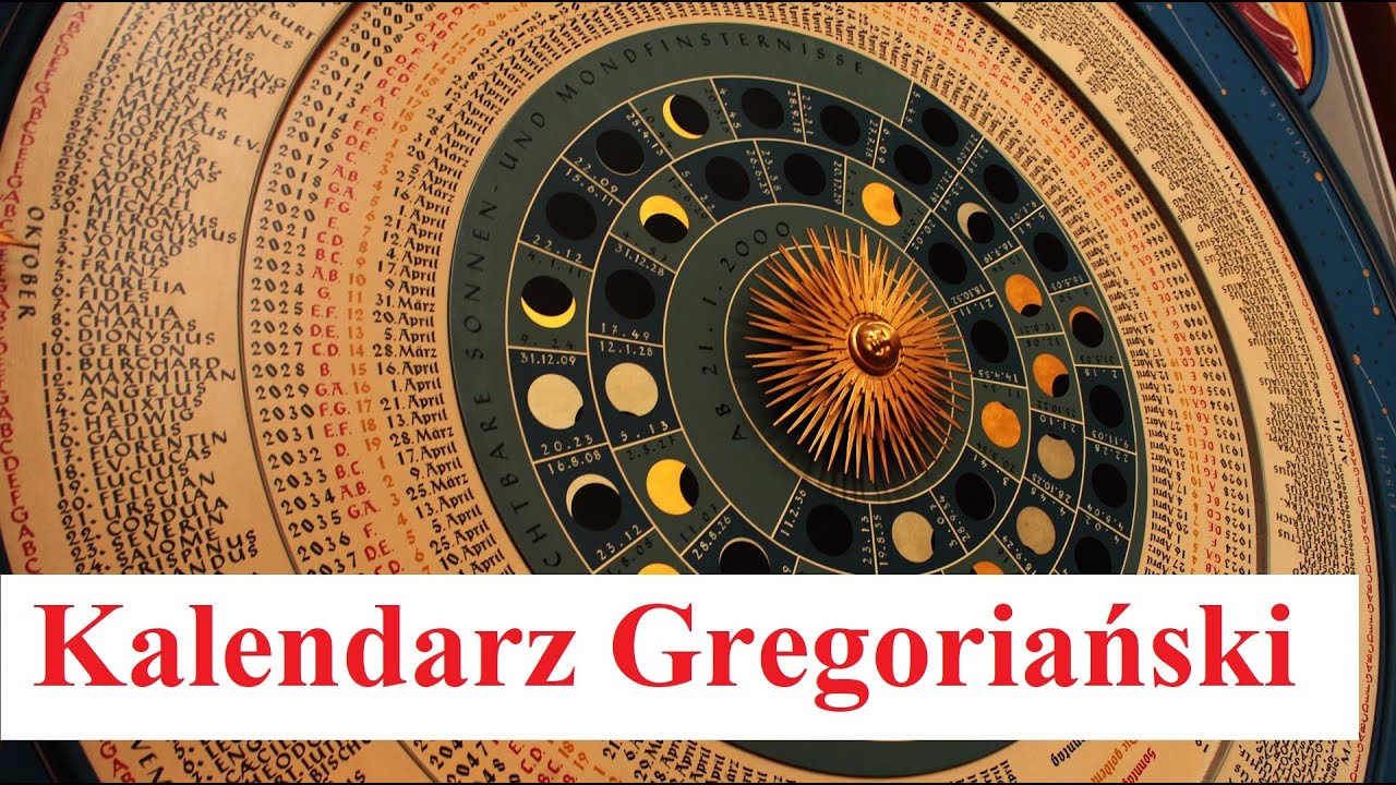 Kalendarz GREGORIAŃSKI - zasady, historia, dlaczego go wprowadzono ...