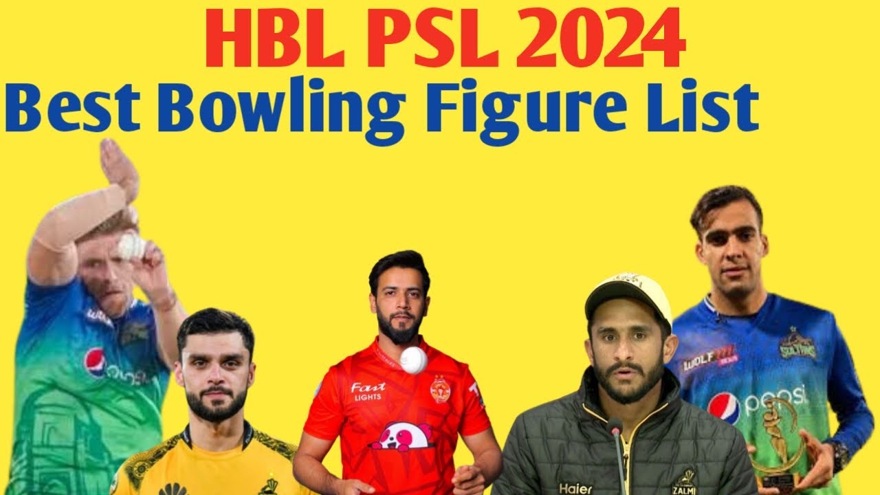 HBL PSL 2024 Top 20 Bowler Best Bowling Figure #psl2024 - YouTube