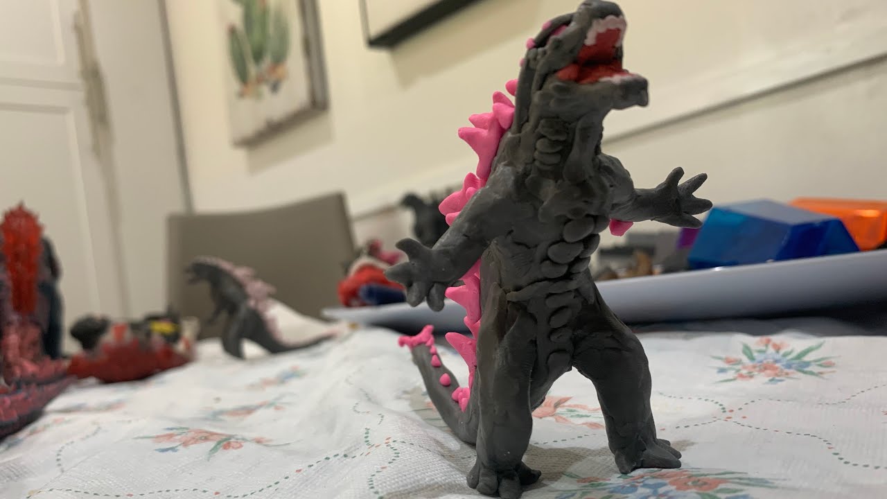 How to draw Godzilla evolved - YouTube