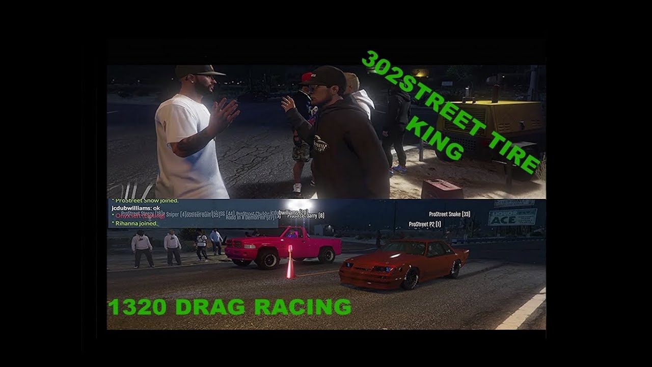 (PC) GTA FIVEM: 1320 DRAG RACING! PRO STREET Top 10 List Racing/Grudge ...