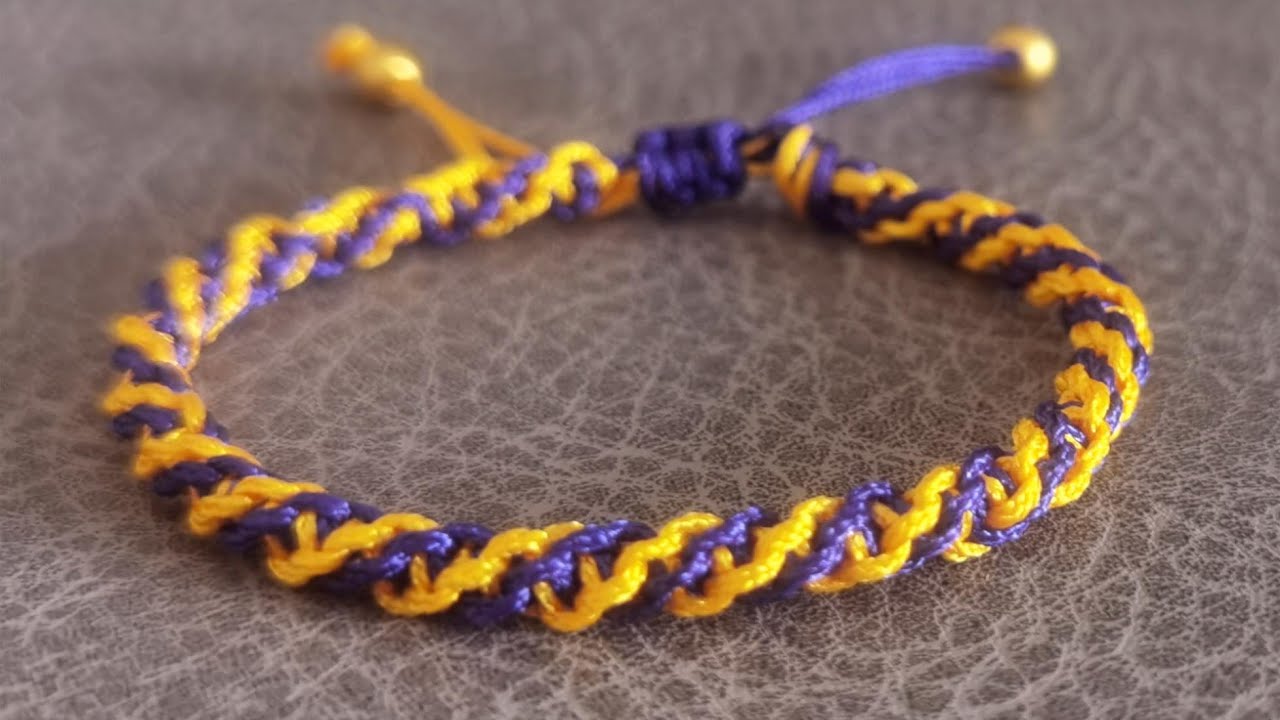 How to Make a Easy Friendship Bracelet | Quick DIY Guide for Beginners ...