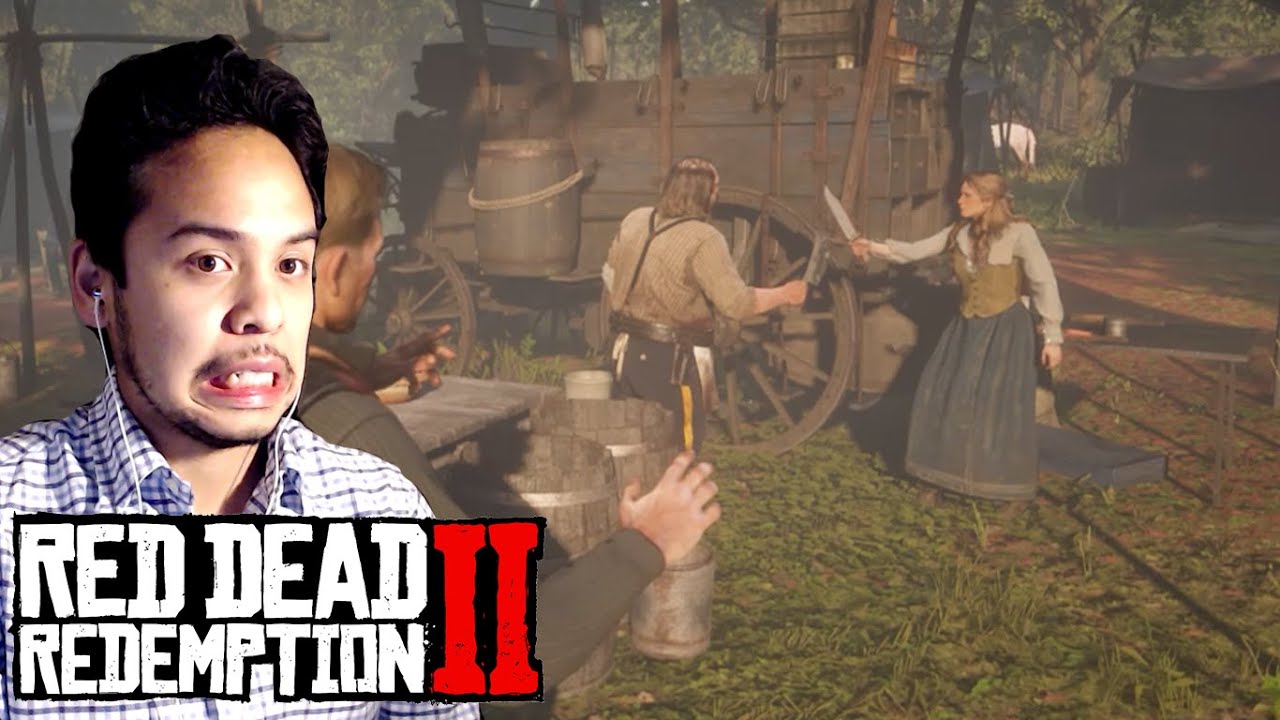 Handling Married Couple with Knives [RDR2] - YouTube