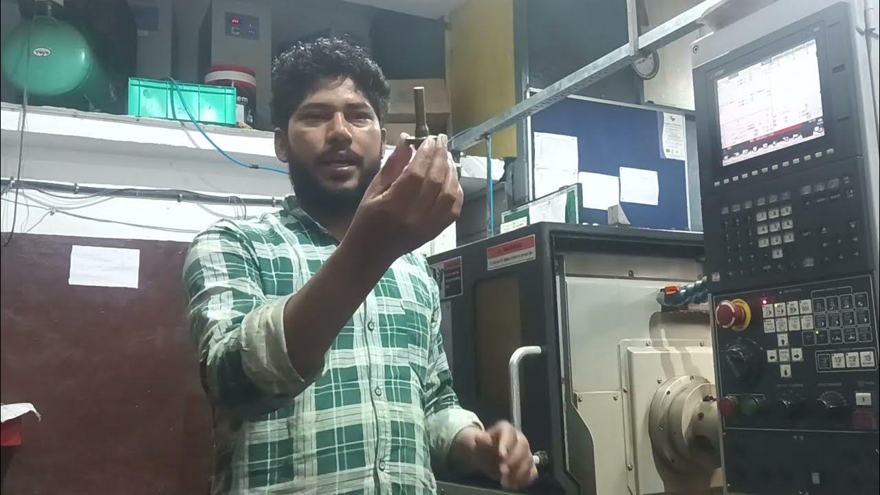 CNC offset setting in cnc machine operator training cnc machine programming Brijesh sir - YouTube
