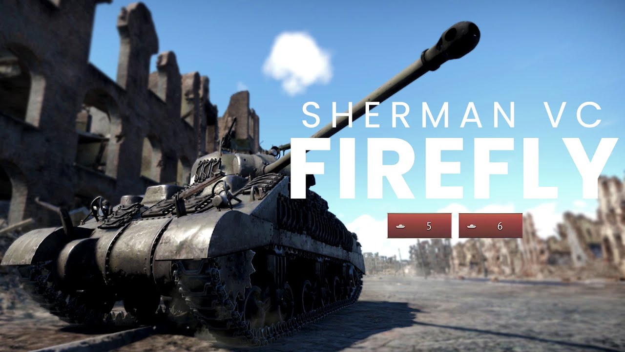 Sherman Firefly - Ordnance Quick Firing 17 Pounder Anti-Tank Gun 【War ...