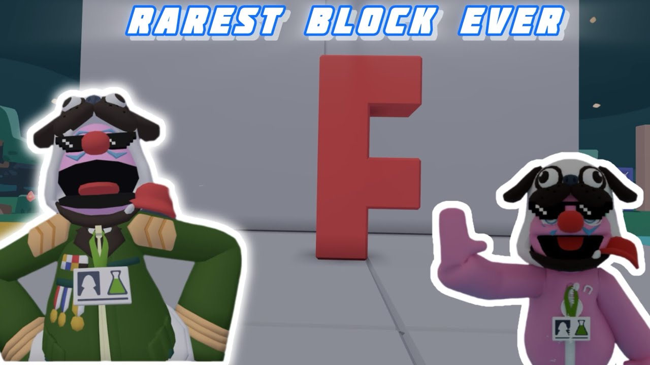 How to Get The F block in YEEPS - YouTube