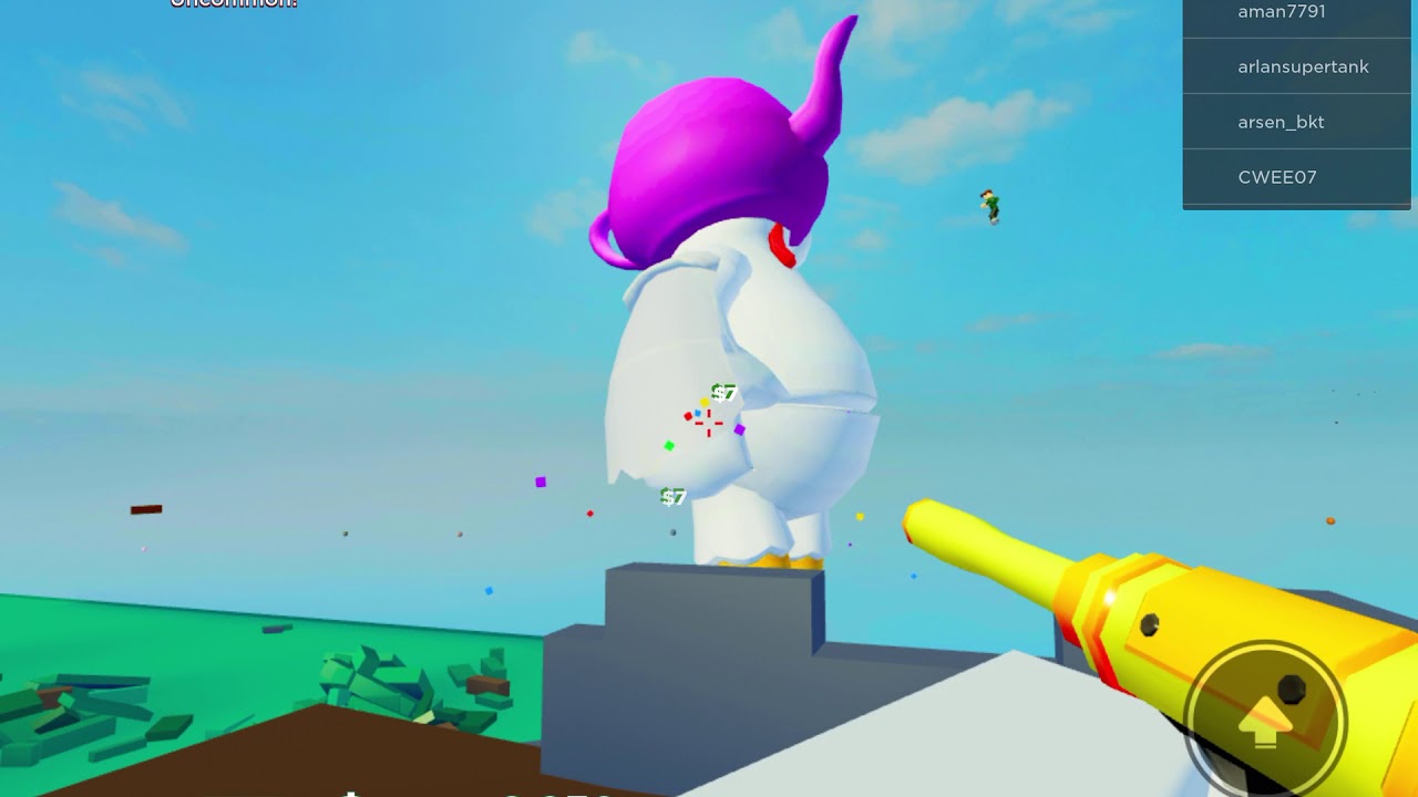 Playing giant survival on roblox - YouTube