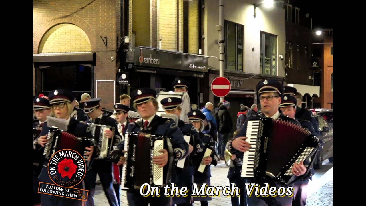Accordions on the march @ Cormeen RSOW Parade 2025 - YouTube
