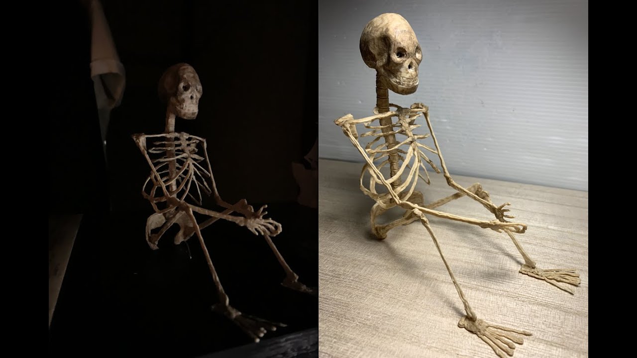 How to make a cool skeleton with 3D pen - YouTube