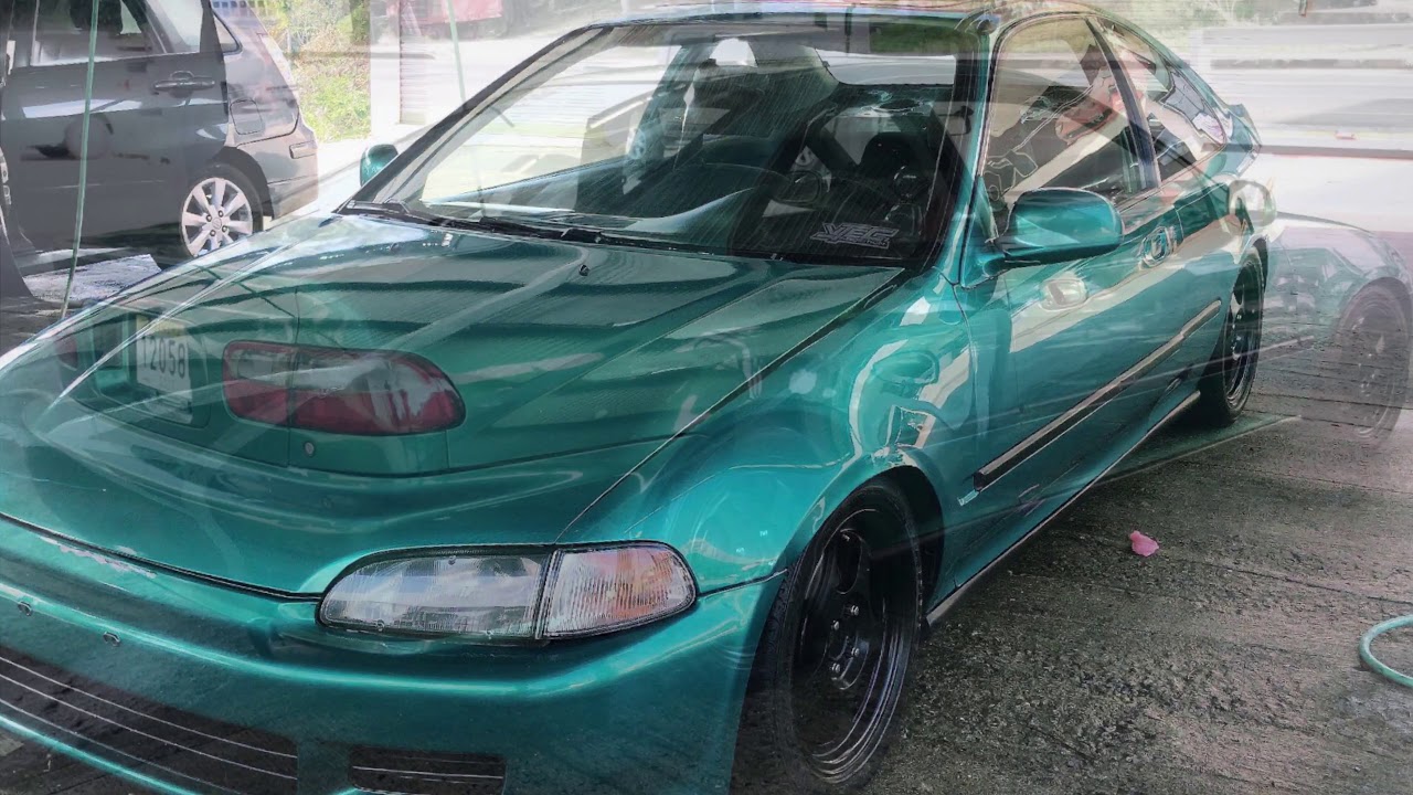 Honda civic d16 Turbo Stock Internal 222 Hp - YouTube