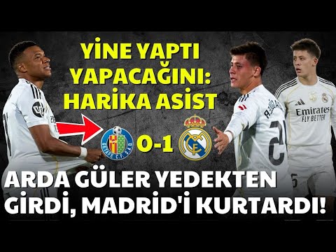 Arda Güler Yedekten Girdi, Real Madrid'i Kurtardı! Arda Yine Yaptı Yapacağını: Harika Asist