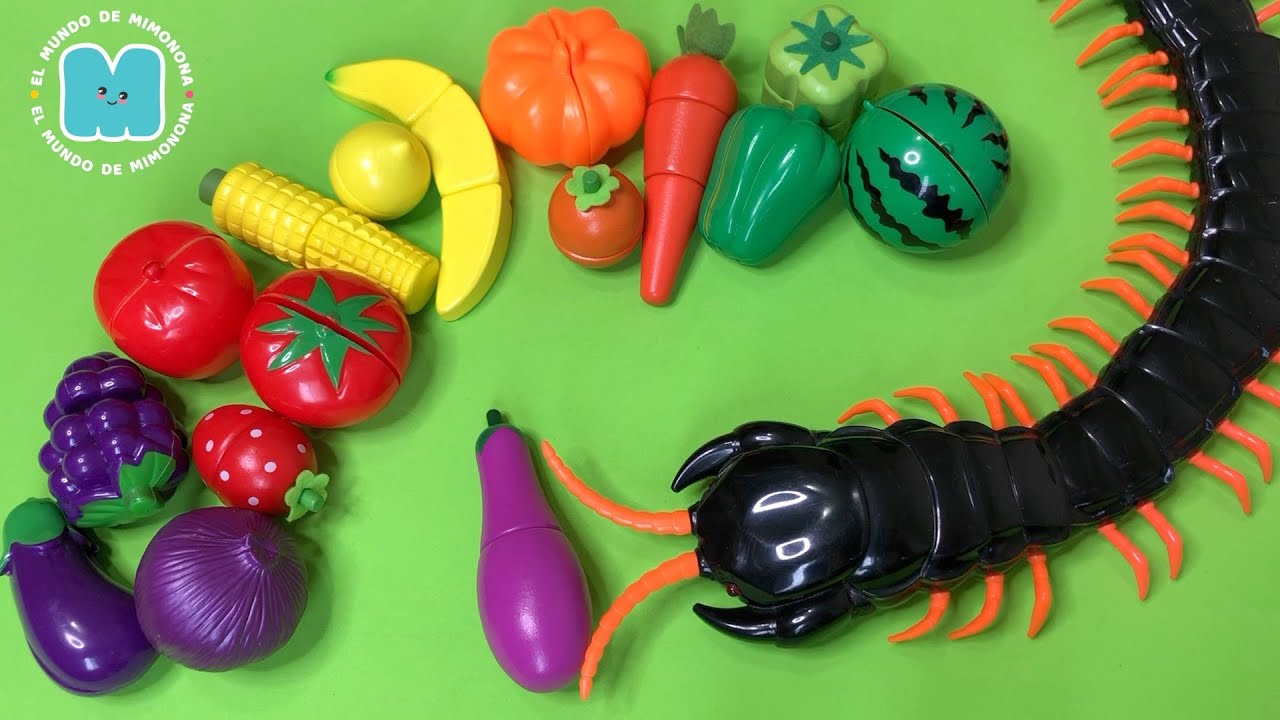 Picando Frutas 🍍🍇 y Vegetales 🍅🌽 Videos infantiles para niños El Mundo ...