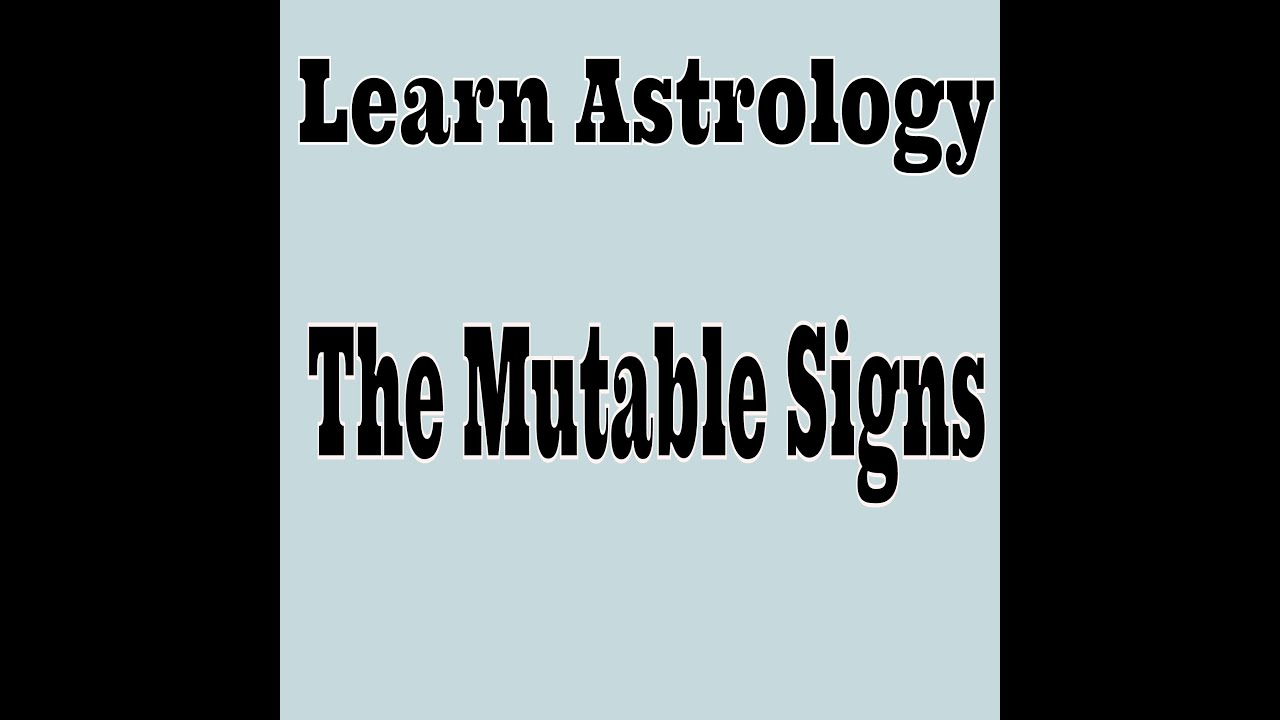 2014 Spiritual Astrology / Mutable Cross / (MUST WATCH!) Zodiac series ...