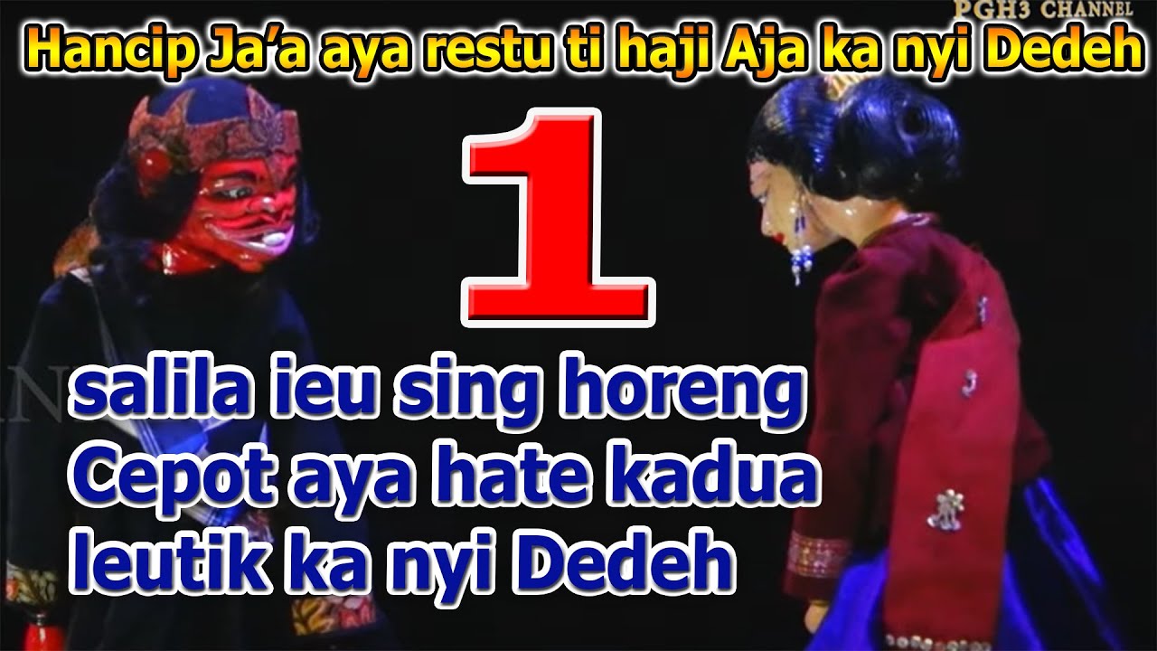 Hansip Satria Piningit 1 wayang golek Dadan Sunandar Sunarya PGH3 ( CWR ...