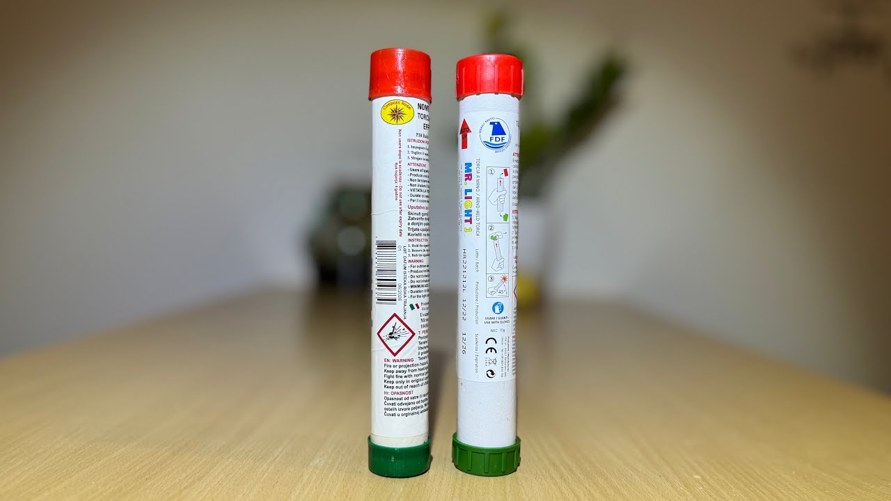 Compass Rose vs FDF Bengal Torch Test - YouTube