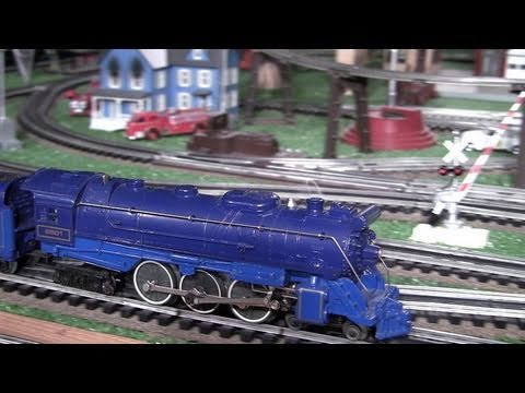 Lionel CNJ Hudson (4-6-4) O-Gauge Steam Locomotive with the Blue Comet ...