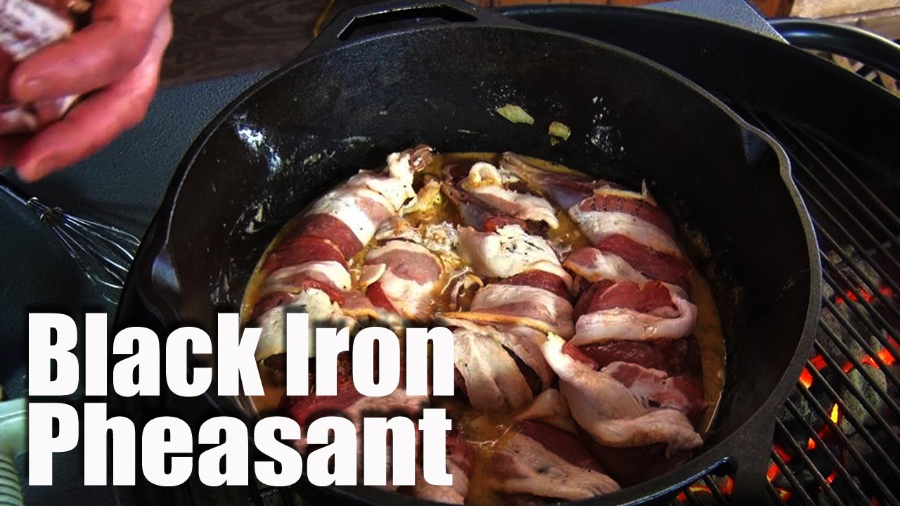 How to Cast Iron Pan fry Pheasant | Recipe - YouTube