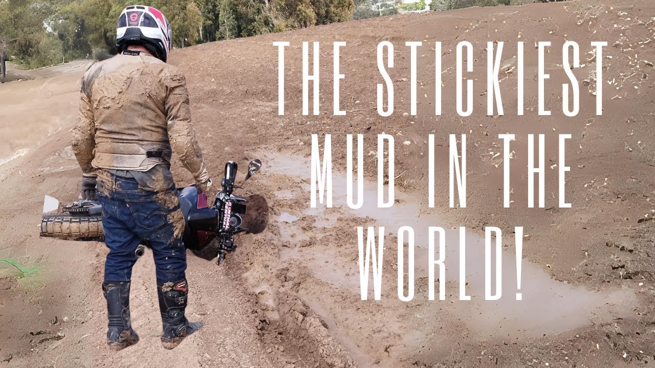 The stickiest mud in the world! - YouTube