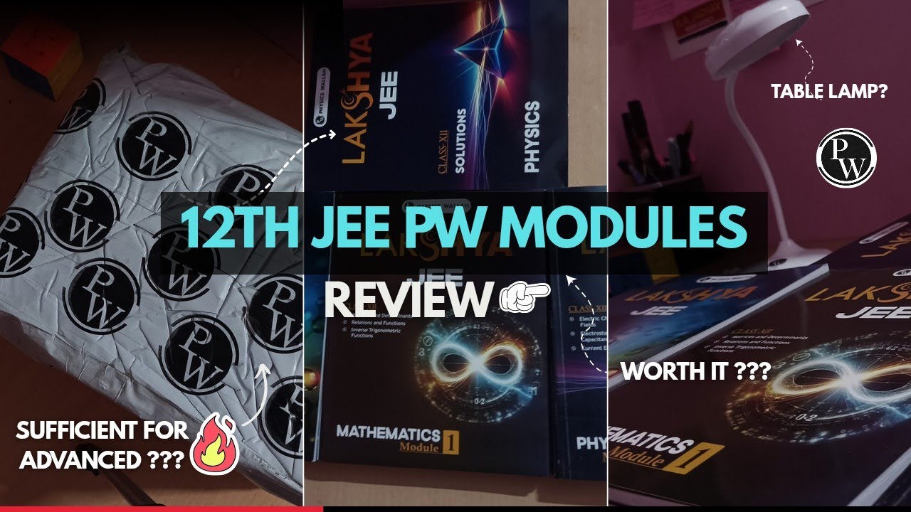 PW JEE Modules Review | Best Study Material for JEE 2026? 🤔 | #JEE2026 ...